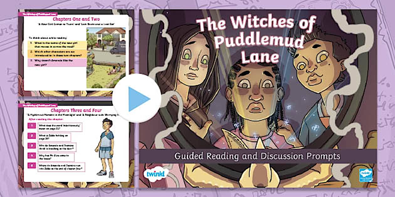 The Witches of Puddlemud Lane KS2 Guided Reading Powerpoint